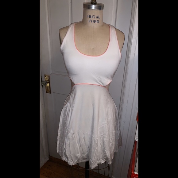 Victoria's Secret | Dresses | Victorias Secret White Open Back Sun ...